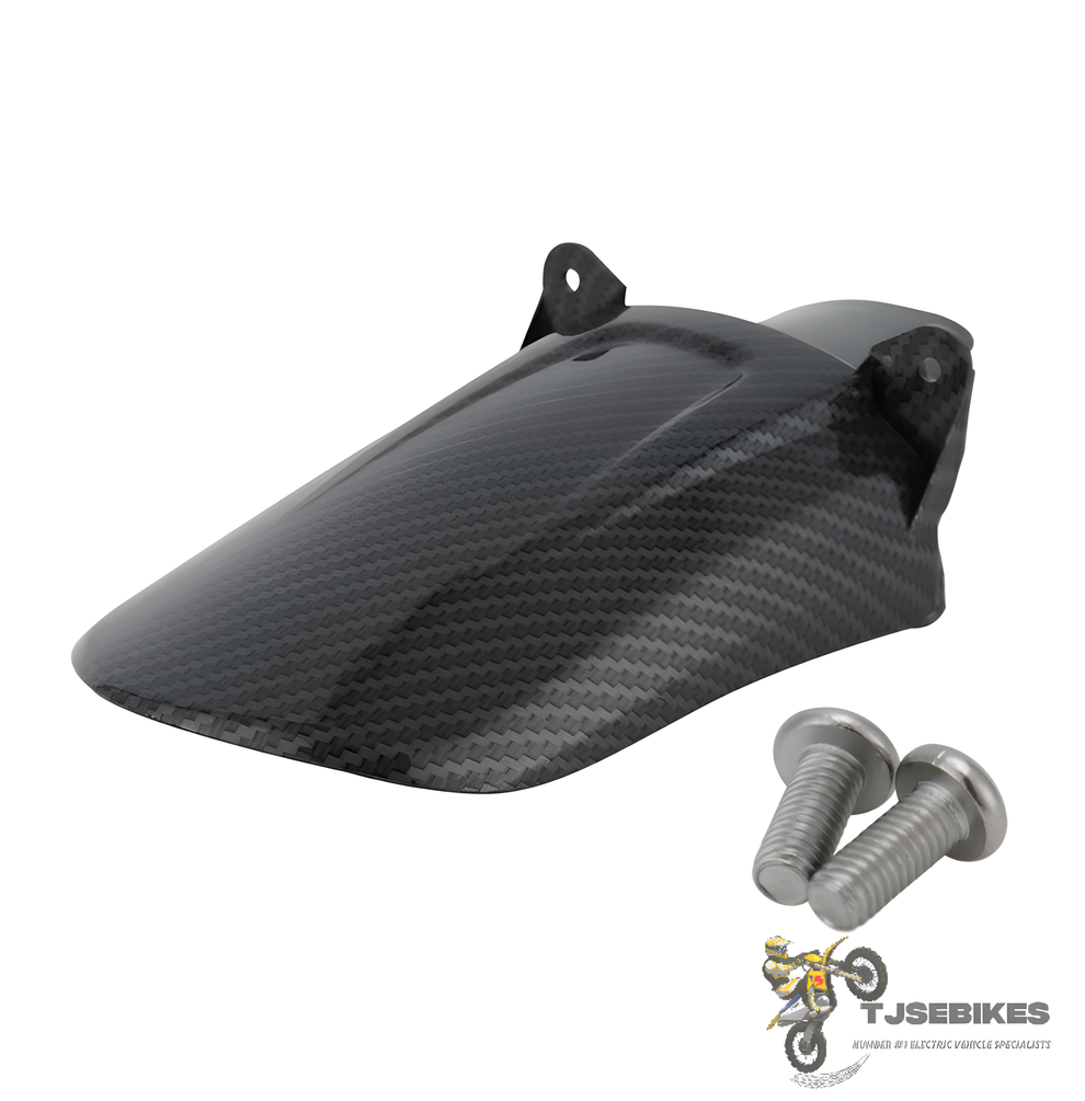 SURRON CARBON REAR SHOCK MUD GUARD HUGGER SUR RON LIGHT BEE X – TJSEBIKES